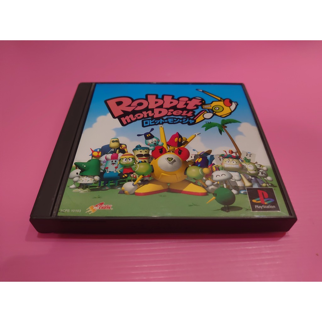 出清價! PS2 可玩 稀有 絕版 PS PS1 2手原廠遊戲片 Robbit Mon Dieu 跳閃閃阿羅 賣430 | 蝦皮購物