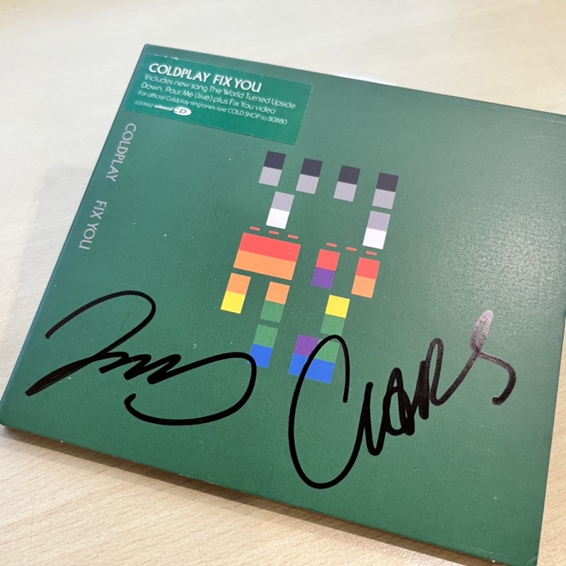 Coldplay簽名的價格推薦 - 2024年10月| 比價比個夠BigGo