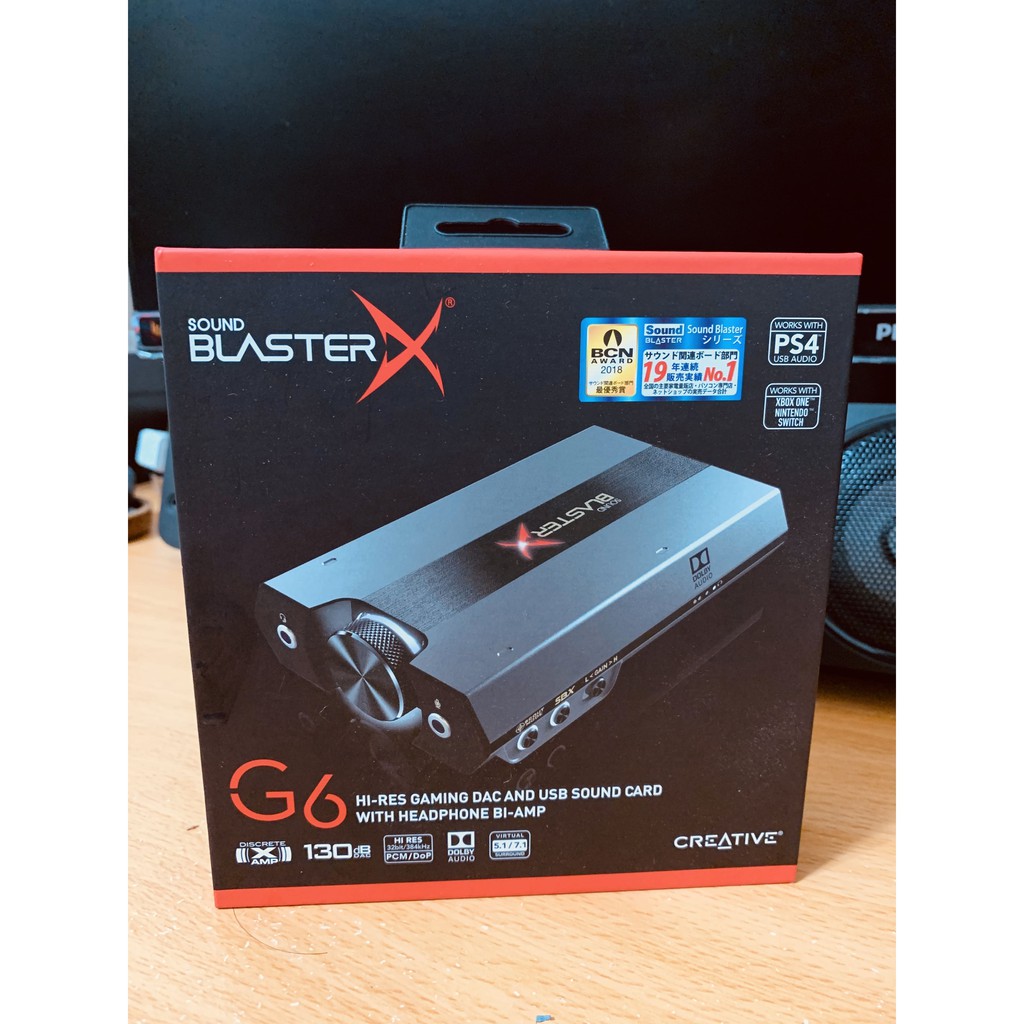 Creative Sound Blaster G6 | 蝦皮購物