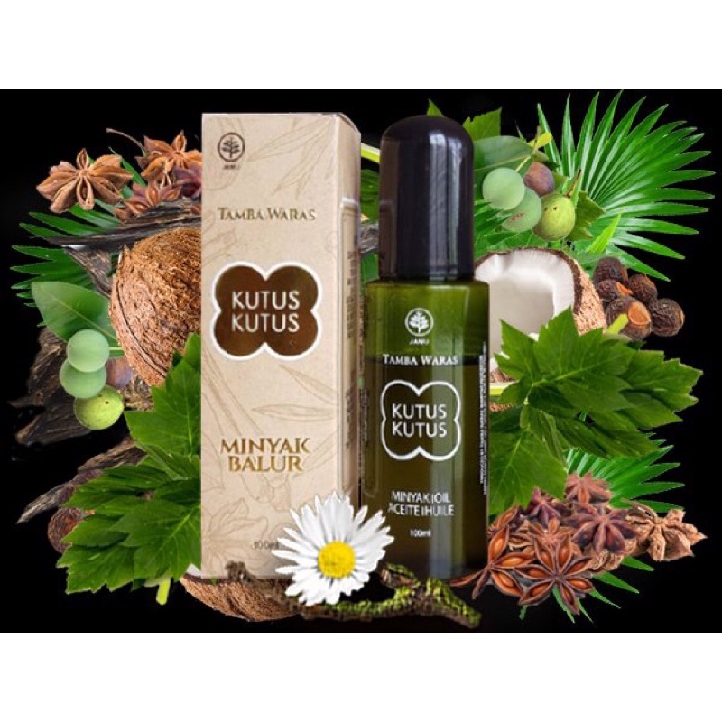 Minyak Kutus Kutus Balur Tamba Waras 100 Original 100ml 蝦皮購物