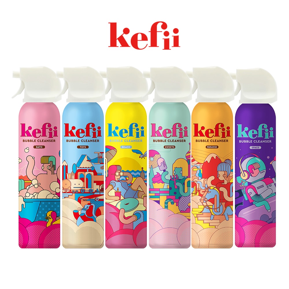 韓國kefii 沐浴泡泡 (200ml) 魔法沐浴泡 洗澡慕斯 可塑形 (6香味可選) hibebe親子購物 | 蝦皮購物