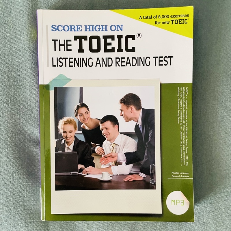 SCORE HIGH ON THE TOEIC LISTENING AND READING TEST | 蝦皮購物