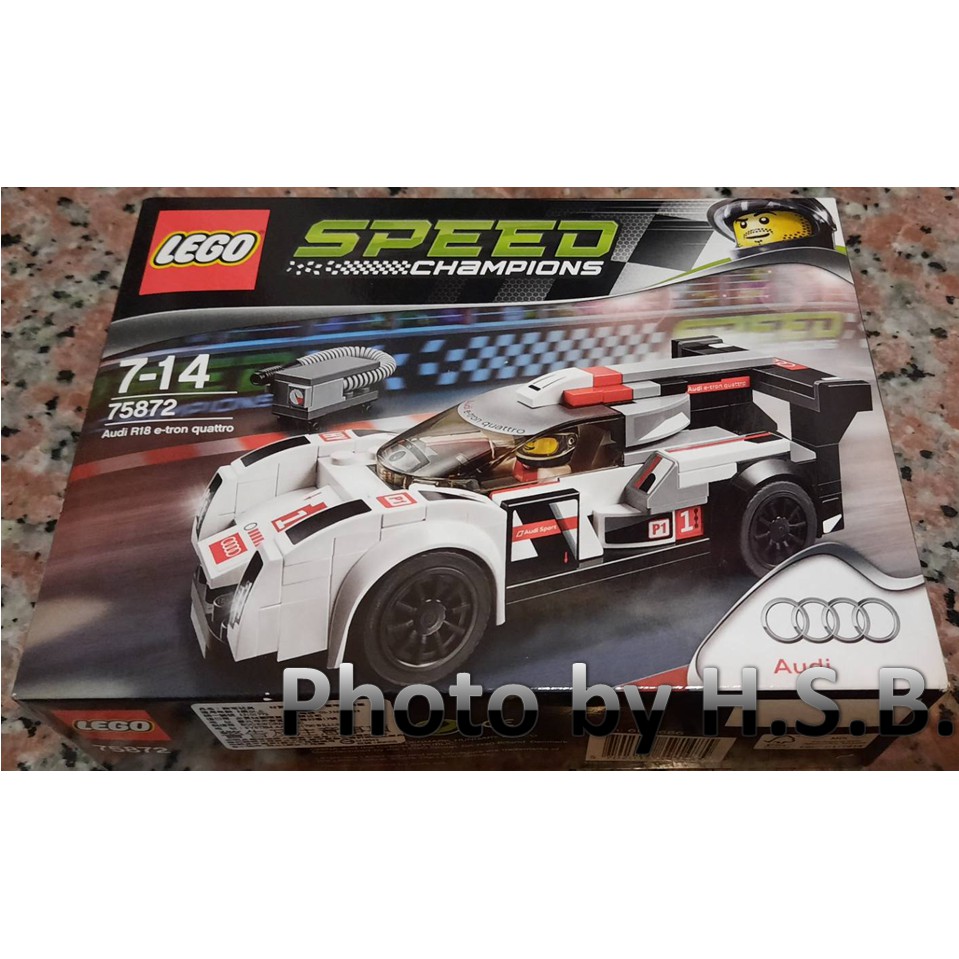 LEGO 樂高 Speed Champions 75872 Audi 奧迪 R18 e-tron | 蝦皮購物