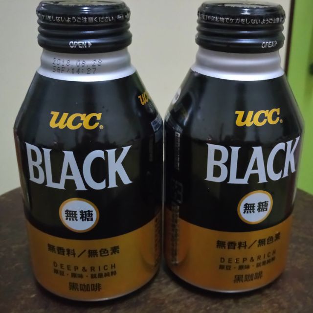 Ucc black 罐裝咖啡/ucc黑咖啡 無糖 275g &無糖375g | BeeCost