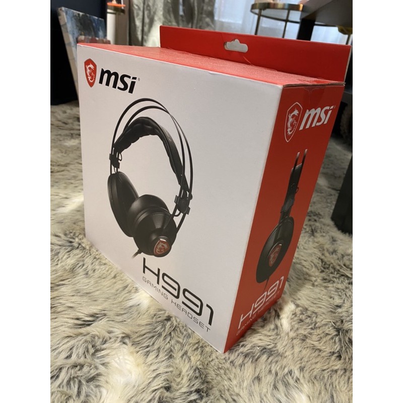 全新 MSI GAMING H991 微星 電競 耳機 耳麥 | 蝦皮購物