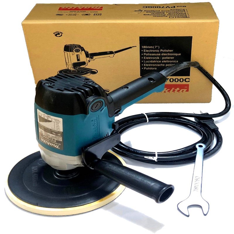 牧田Makita PV7000C 電動打蠟機 汽車美容 DIY美容 拋光研磨 RO機 | 蝦皮購物