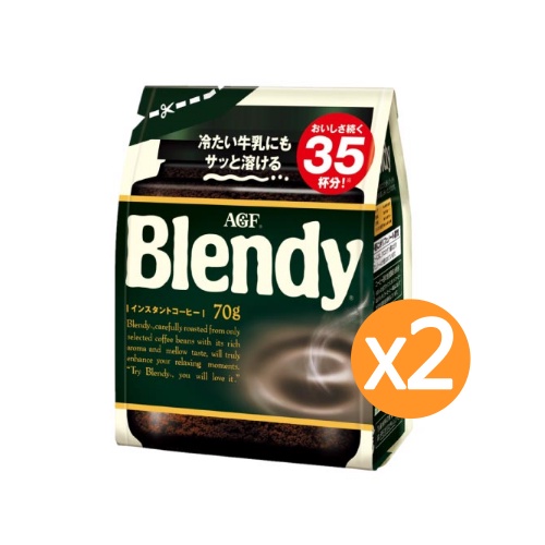 AGF Blendy即溶咖啡經典 70g / 包 x 2包 | 蝦皮購物