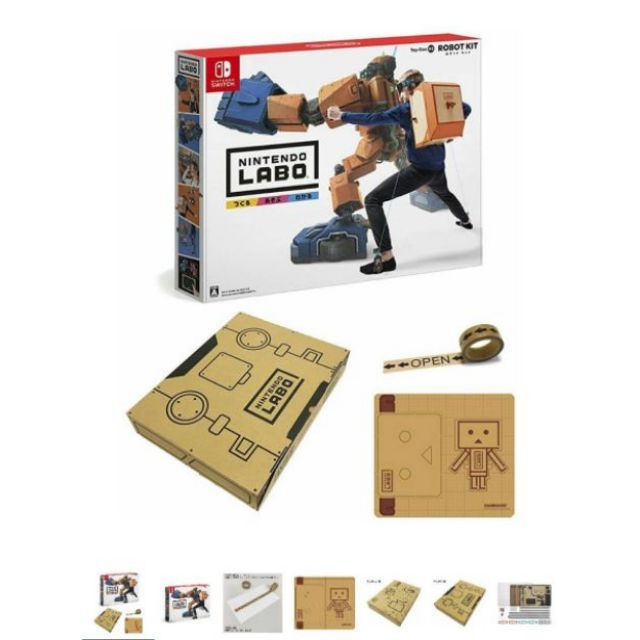 全新現貨 任天堂 Switch Nintendo Labo ROBOT KIT (日本亞馬遜特典) | 蝦皮購物