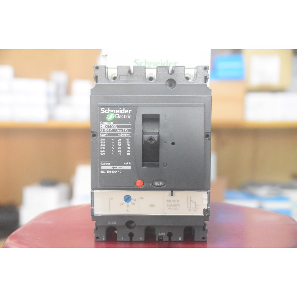TE Schneider 施耐德 NSX100N 3P 無熔絲斷路器 新一代 模殼式斷路器 | 蝦皮購物