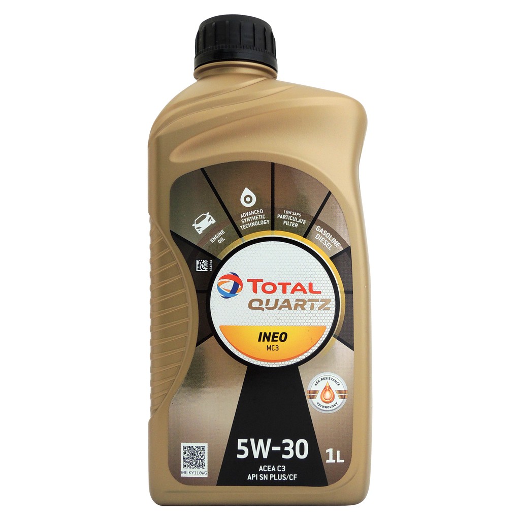 【車百購】 道達爾 TOTAL QUARTZ INEO MC3 5W30 長效合成機油 汽柴油引擎機油 平行輸入 | 蝦皮購物