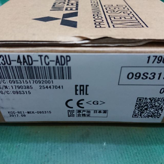 流行に 新品三菱 MITSUBISHI FX3U-4AD-TC-ADP yoshiyuki0804.sub.jp