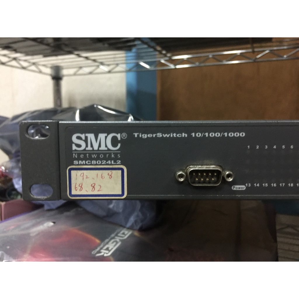 SMC 24PORT。100/1000m HUB 網路分享器 | 蝦皮購物