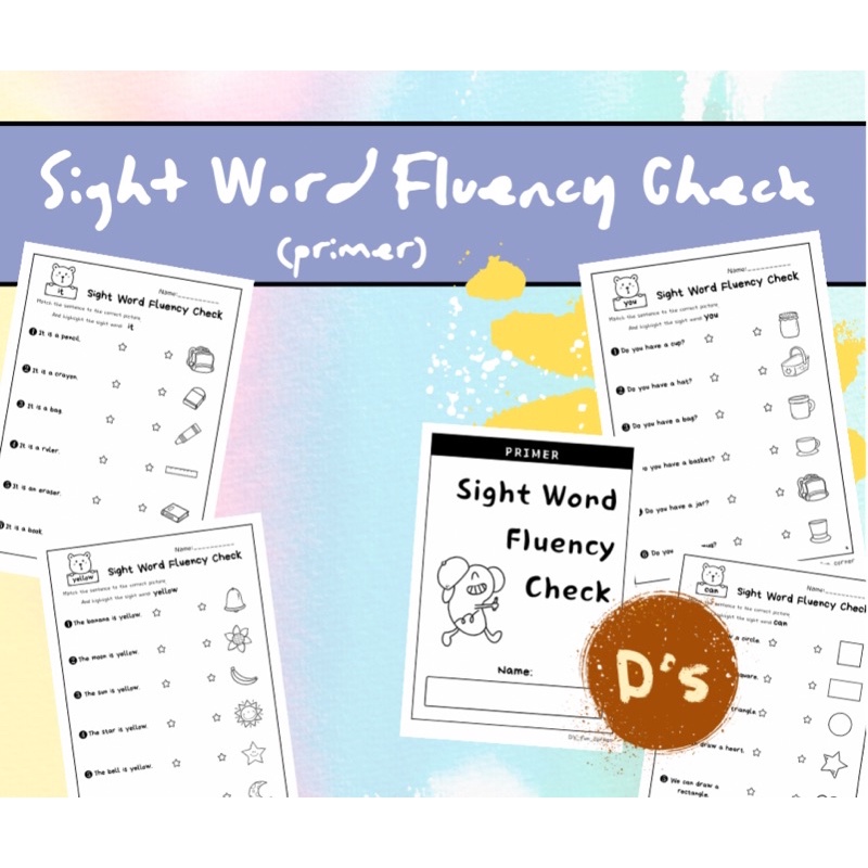 sight word fluency check的價格推薦 - 2025年10月 | 比價比個夠BigGo