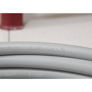 被覆電纜 14mm平方*3芯 VV，PVC 絕緣及被覆電纜線 14mm*3C 14mm²*3C 披覆電纜 零售20米一捲 | 蝦皮購物