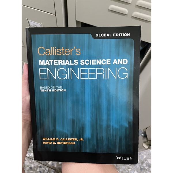 Callister's Materials Science And Engineering的價格推薦 - 2023年7月| 比價比個夠BigGo