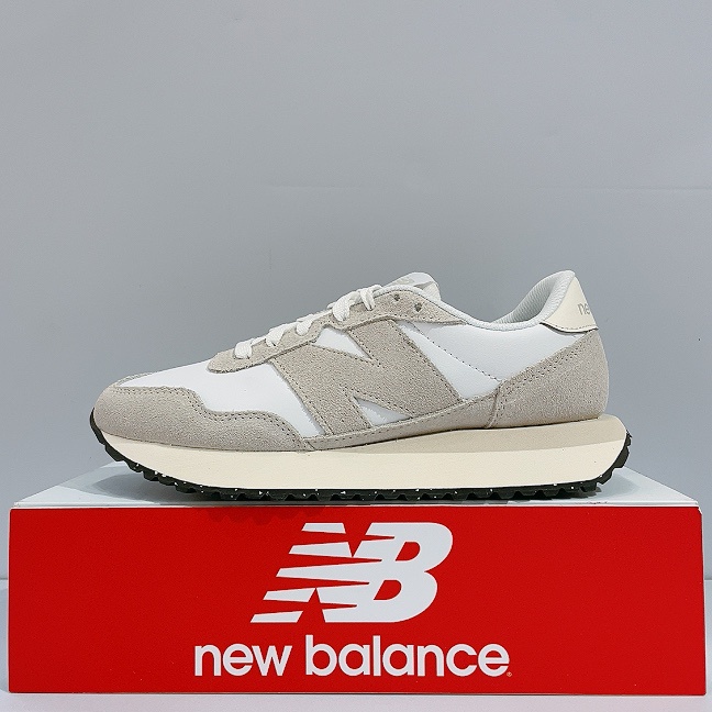 New Balance 237 NB 男女款 米白色 麂皮 舒適 D楦 復古 運動 休閒鞋 MS237SE | 蝦皮購物