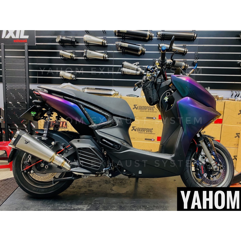 IXIL IXRACE官方 現貨供應 Yamaha Force2.0 Nmax155 水冷BWS 全段 排氣管 碳纖維 | 蝦皮購物