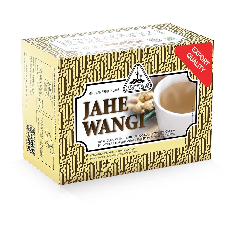 INTRA JAHE WANGI INSTANT GINGER TEA | 蝦皮購物 INTRA JAHE WANGI INSTANT GINGER TEA | 蝦皮購物