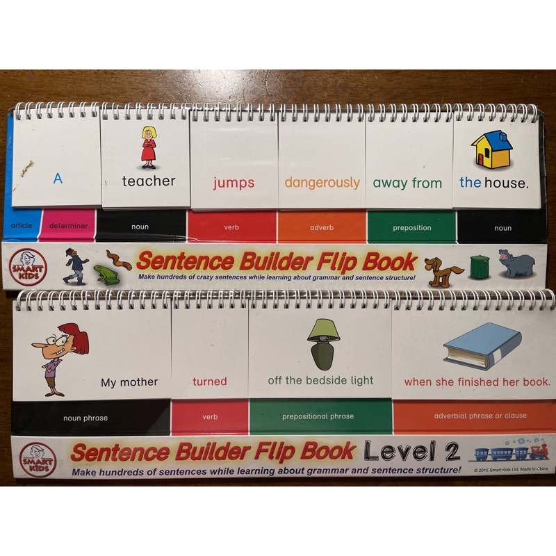 Sentence Builder Flip Book | 蝦皮購物