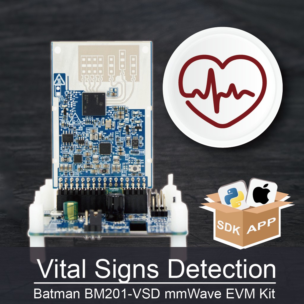 BM201-VSD mmWave EVM kit ( Vital Signs Detection ) | 蝦皮購物
