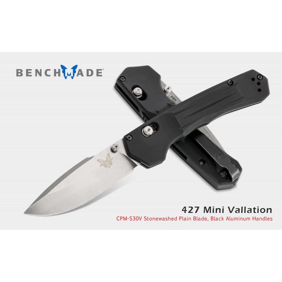 Benchmade Mini Vallation全刃鋁柄AXIS半彈折刀/S30V鋼 | 蝦皮購物