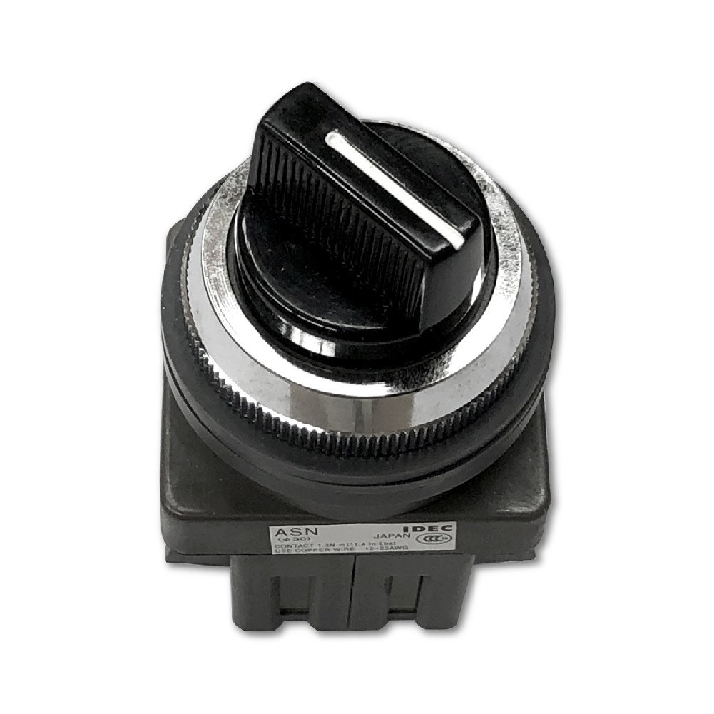 IDEC 和泉 φ30 系列 切換選擇開關 標準旋鈕型 90° 2位置/段式 ASN311 開關控制箱配件 | 蝦皮購物