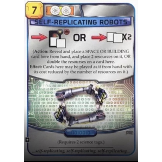 Terraforming Mars (Self Replicating Robots Card) | 蝦皮購物 Terraforming Mars (Self Replicating Robots Card) | 蝦皮購物