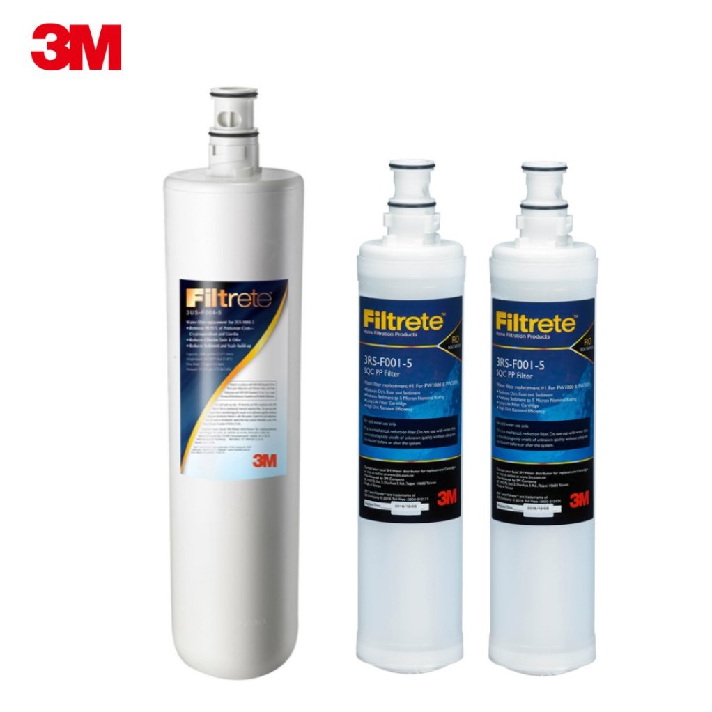 【3M】S004/S301主體濾心3US-F004-5一入+3M前置PP濾心3RS-F001-5兩入【3M授權經銷】 | 蝦皮購物