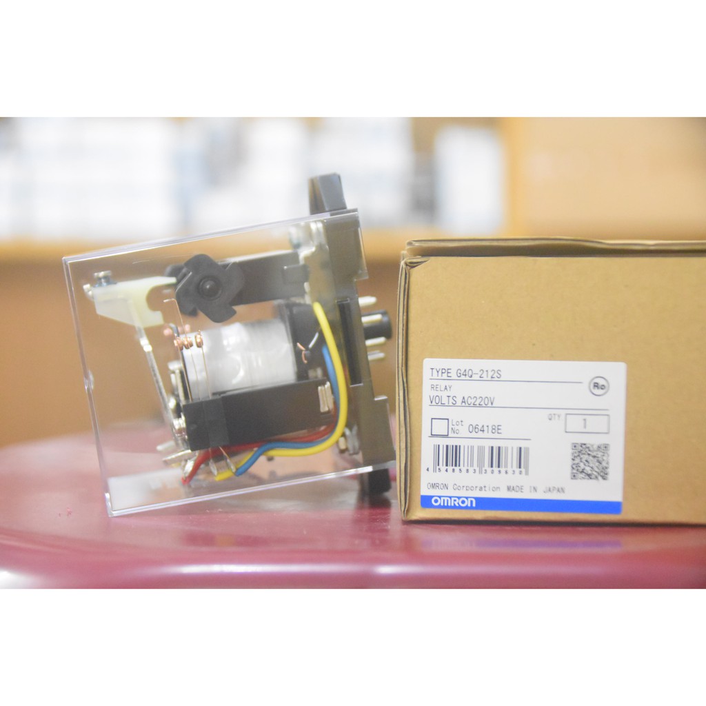 OMRON 棘輪繼電器 G4Q-212S 棘輪電驛 220VAC 交替電驛 交替Relay | 蝦皮購物