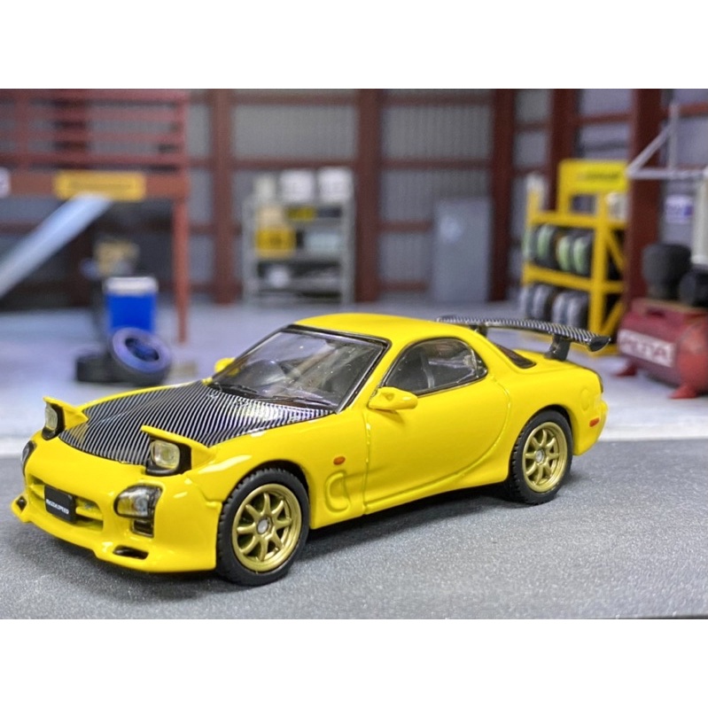 Hobby Japan 1/64 Efini RX7 FD3S A spec GT Wing | 蝦皮購物