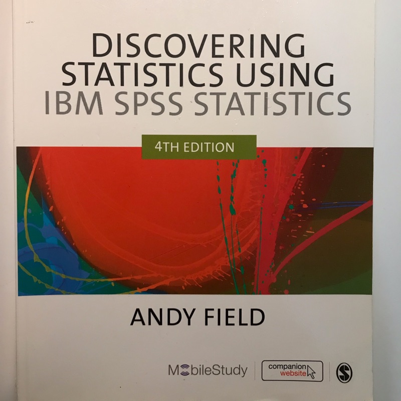 Discovering Statistics Using Ibm Spss Statistics彩色原文書第4版 蝦皮購物 