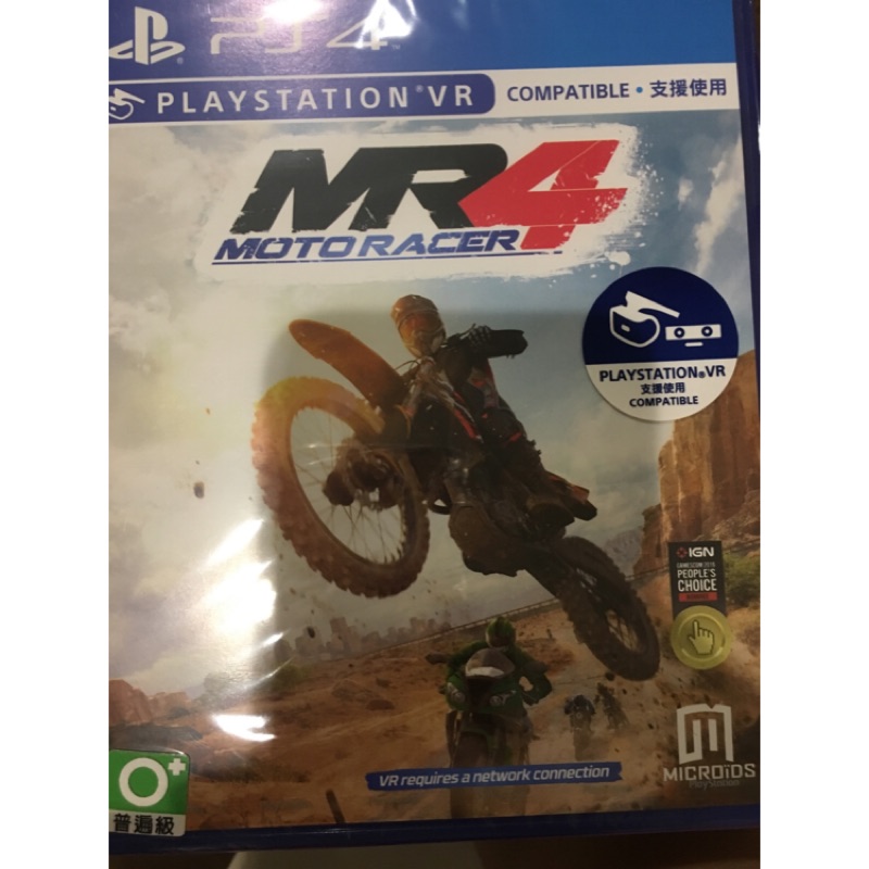 全新 PS4 Moto Racer 4 MR4 中文版 支援VR | 蝦皮購物