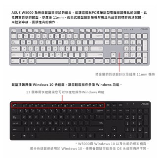 【原廠貨】ASUS 華碩 W5000 無線鍵盤滑鼠組 W5000 KEYBOARD & MOUSE/TW | 蝦皮購物