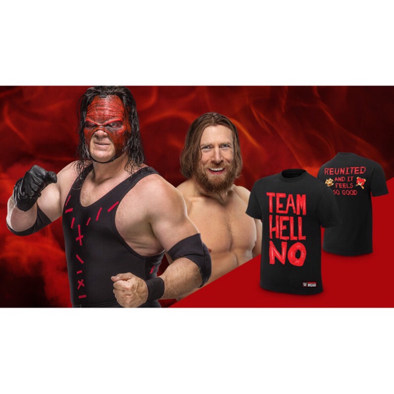 WWE Daniel Bryan Kane Team Hell No Reunited Authentic 現貨 | 蝦皮購物