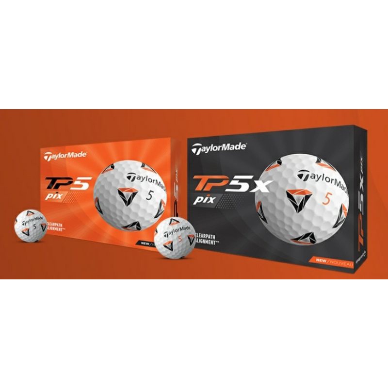 Taylormade 2022 New Pix TP5/TP5X 五層球 | 蝦皮購物