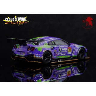 [有翼雲] 現貨 日產 GTR R35 EVANGELION 福音戰士 SUPER GT 初號機 AAPE EVA | 蝦皮購物