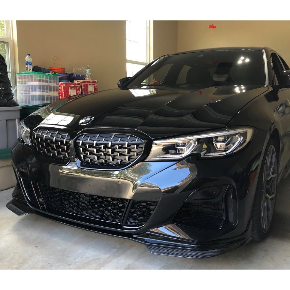 BMW G20 G21 M340黑色下進氣壩 320 330 340可用 M-Performance | 蝦皮購物