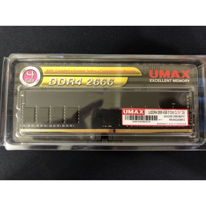 UMAX DDR4 2666 4G | 蝦皮購物