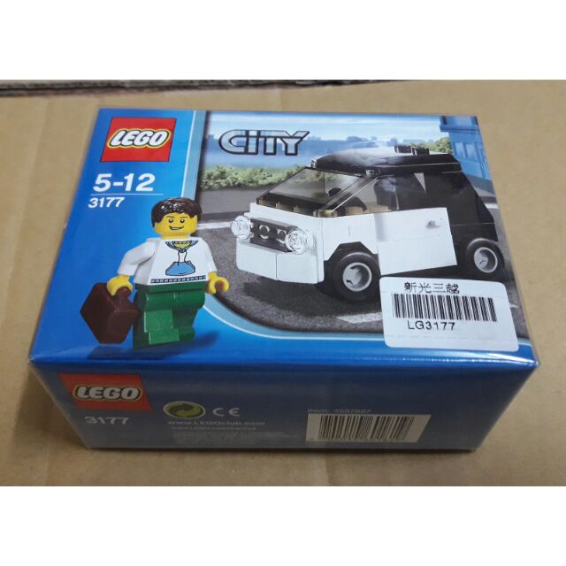 LEGO 3177 CITY 城市系列 小轎車 | 蝦皮購物