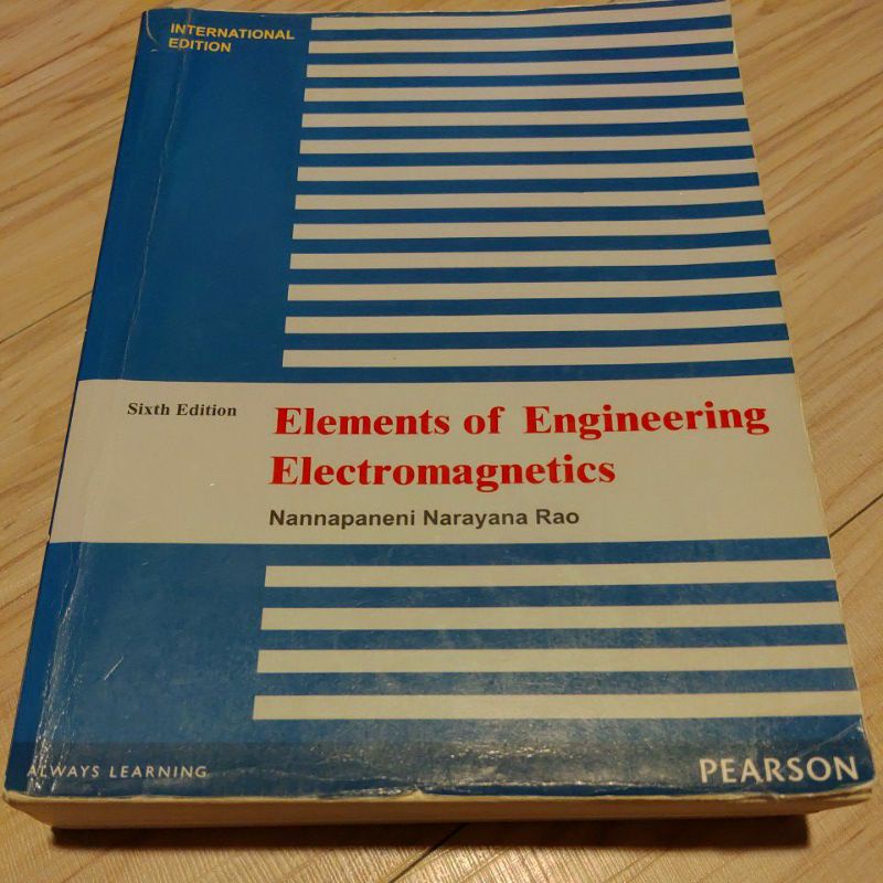 Elements of Engineering Electromagnetics, Sixth Edition | 蝦皮購物