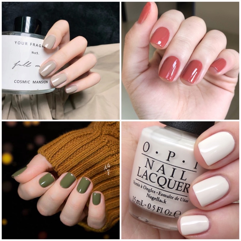 [QQnali] OPI 指甲油 多色組合 W55 W58 T71 夏日經典 IG暢銷色 去光水 非類光療 米白 裸色 | 蝦皮購物