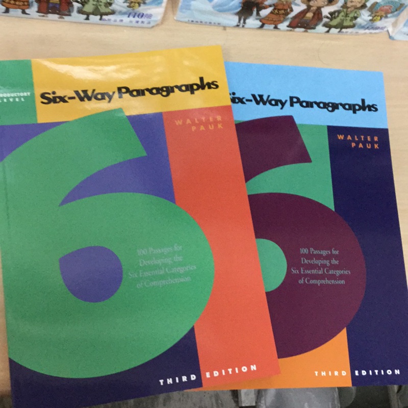 Six-Way Paragraphs 英文閱讀組(1本2本3本)各種組合套裝都有) 3款 有優美朗讀音檔可選喔! | 蝦皮購物