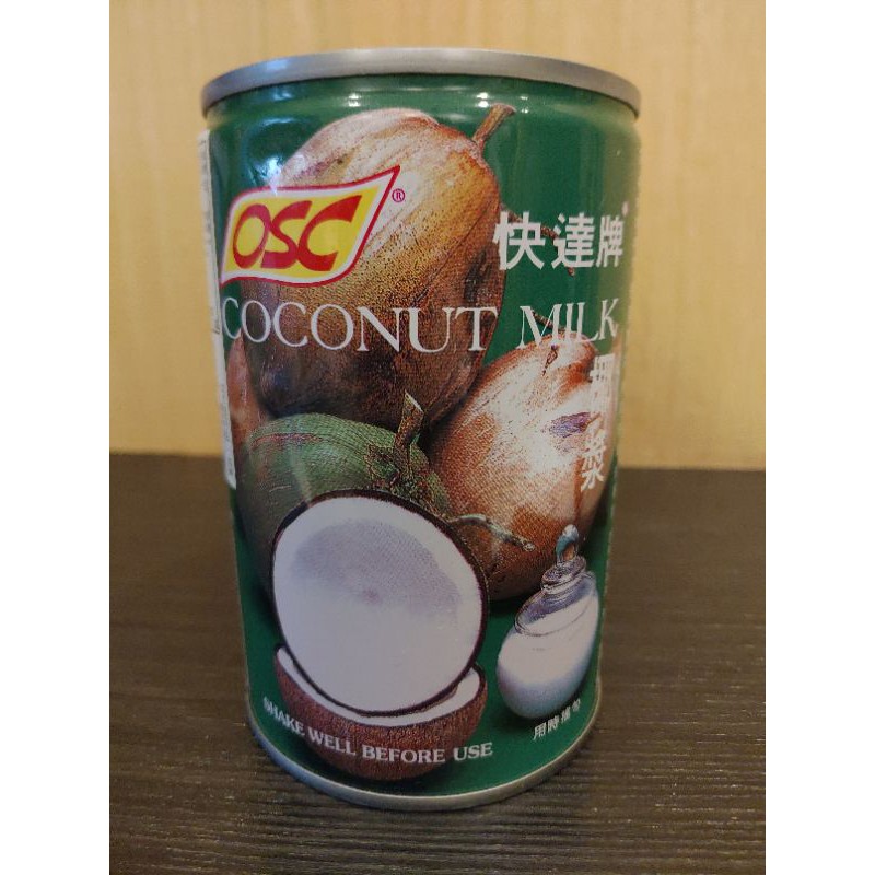 OSC 快達牌 椰漿 泰國製造 400ML | 蝦皮購物