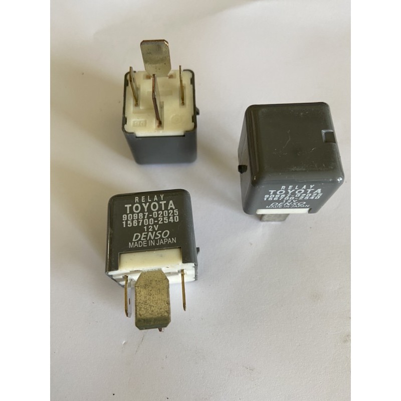 TOYOTA豐田90987-02025 繼電器 156700-2540繼電器大隻腳 RELAY | 蝦皮購物