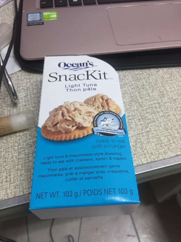 Ocean's Snackit 鮪魚罐頭餅乾點心 三種口味（現貨） | 蝦皮購物