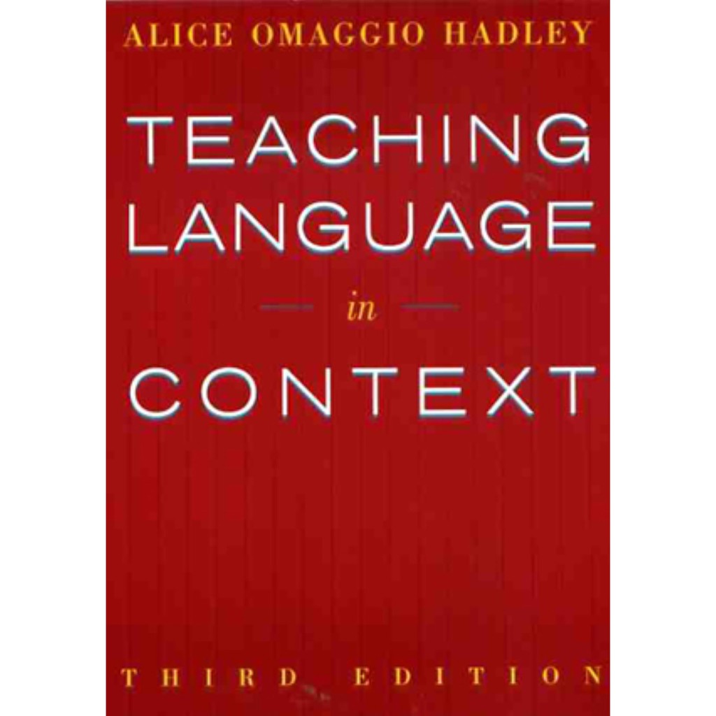 Teaching Language IN Context的價格推薦 - 2025年6月 | 比價比個夠BigGo