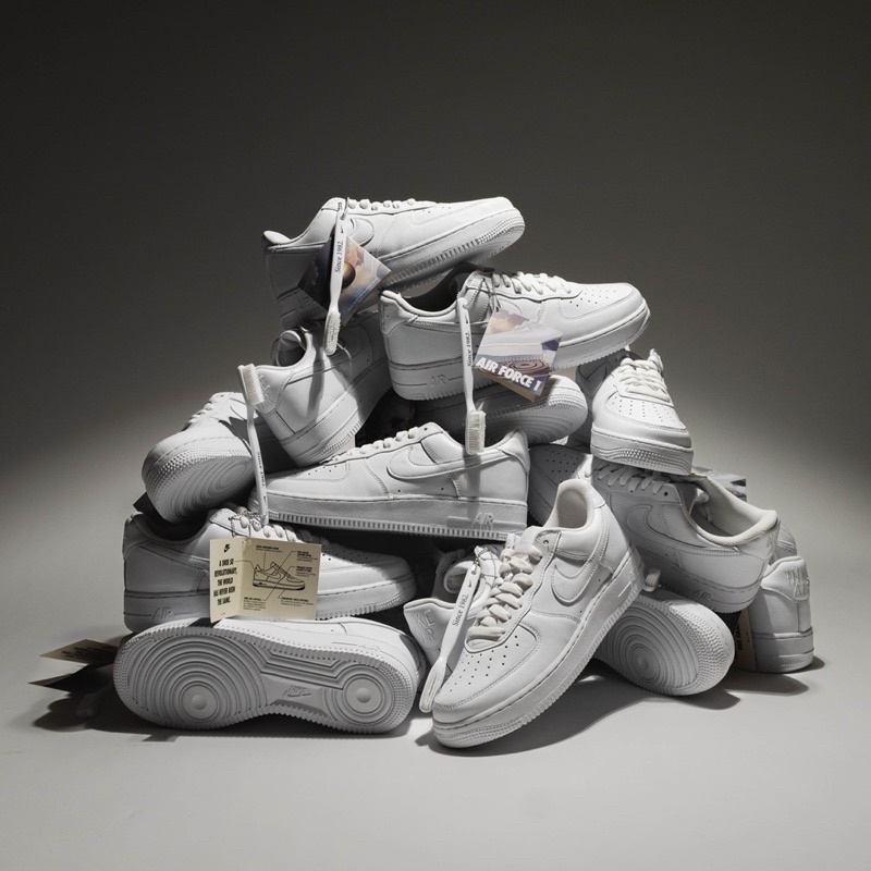 Nike Air Force 1 AF1 white Baltimore 40th | 蝦皮購物