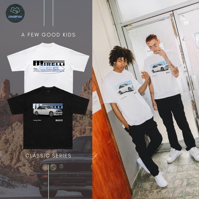 [Conception Select]FFF-AFGK 經典 E30 Racing Team 重磅純棉 落肩寬鬆 短袖 | 蝦皮購物