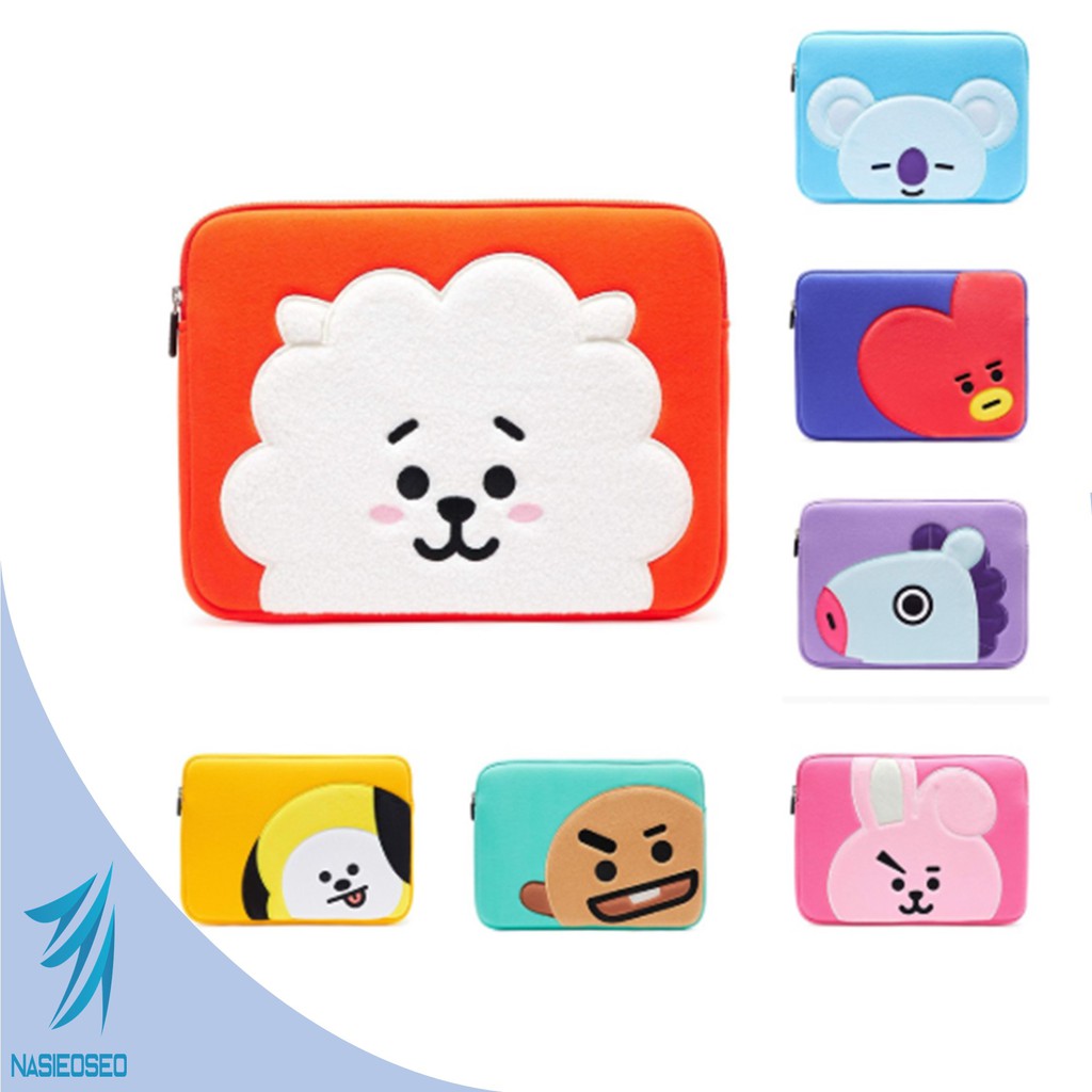 BT21 Official BTS Merchandise By Line Friends RJ 13 Inch Laptop Sleeve ...