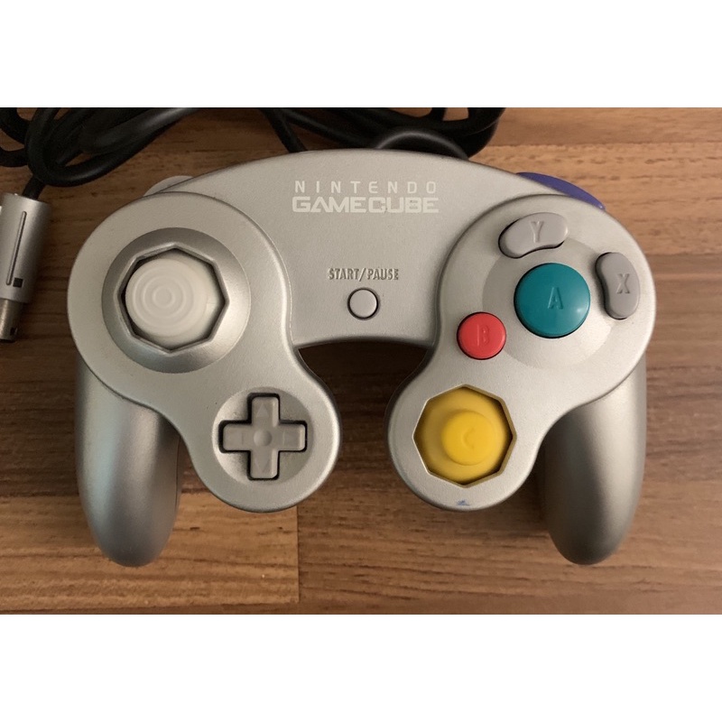 NGC Gamecube 銀色 原廠手把 正版手把 原廠週邊 正版配件 Wii主機適用 GC 任天堂 | 蝦皮購物